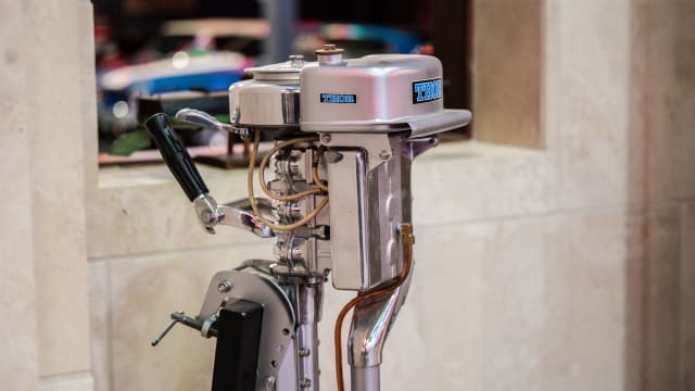 1930s Thor 3-Cylinder Outboard Rowboat Motor with Stand at The World’s ...