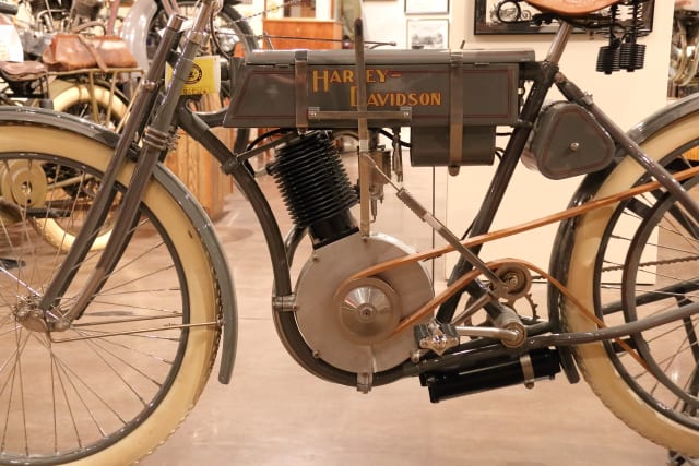 1908 Harley-Davidson Model 4 Strap Tank Single at From the John Parham ...