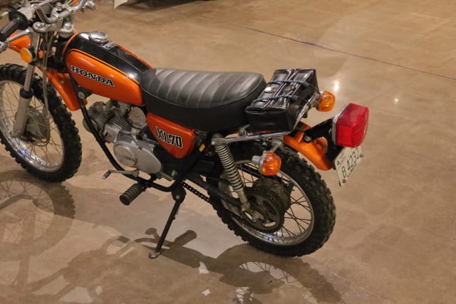 1974 Honda XL70 at From the John Parham Estate Collection 2023 as S18 ...