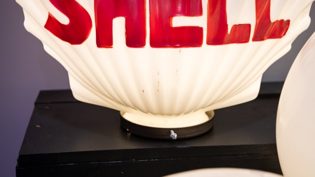 Shell Clam Glass Globe at The World’s Largest Road Art Auction 2023 as ...