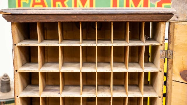 Early 1900s Diamond Dyes Storage Merchant Cabinet at The World’s ...