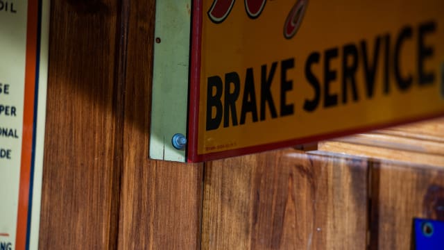 Raybestos Tin Flange Sign at The World’s Largest Road Art Auction 2023 ...