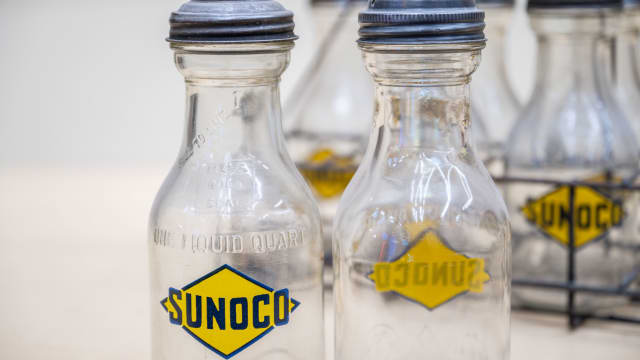Sunoco Oil Bottle Rack at The World’s Largest Road Art Auction 2023 as ...