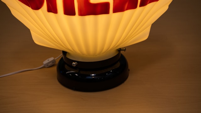 Shell Clamshell Gas Pump Globe at The World’s Largest Road Art Auction ...