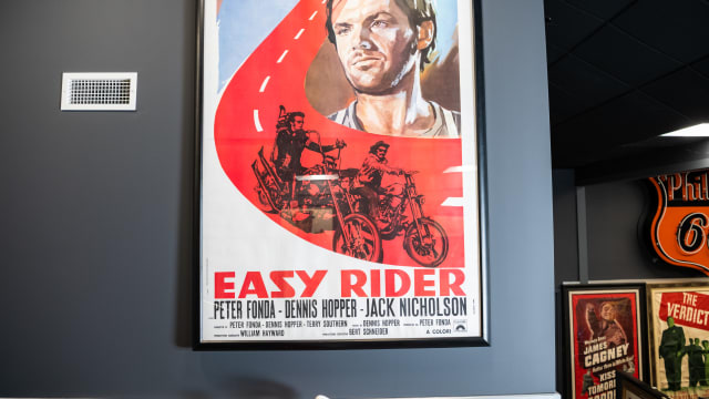 Easy Rider Movie Poster at The World’s Largest Road Art Auction 2023 as ...