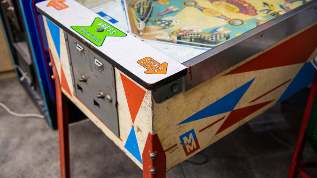 Race-Way Pinball Machine at The World’s Largest Road Art Auction 2023 ...