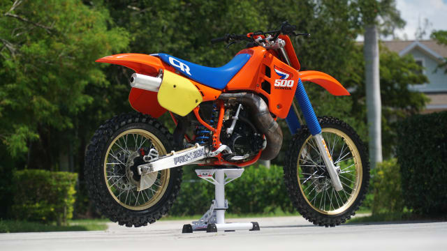 1987 Honda CR500 at Kissimmee Summer Special 2023 as F4.1 - Mecum Auctions