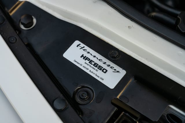 2012 Chevrolet Camaro Hennessey HPE650 Convertible at Dallas 2023 as ...