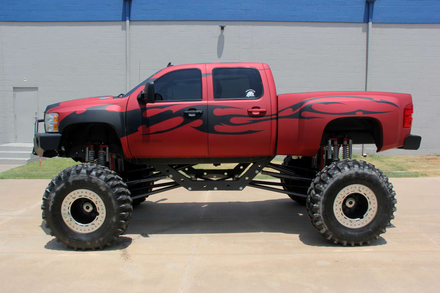 2008 Chevrolet Silverado Monster Truck at Dallas 2013 as S258 - Mecum ...