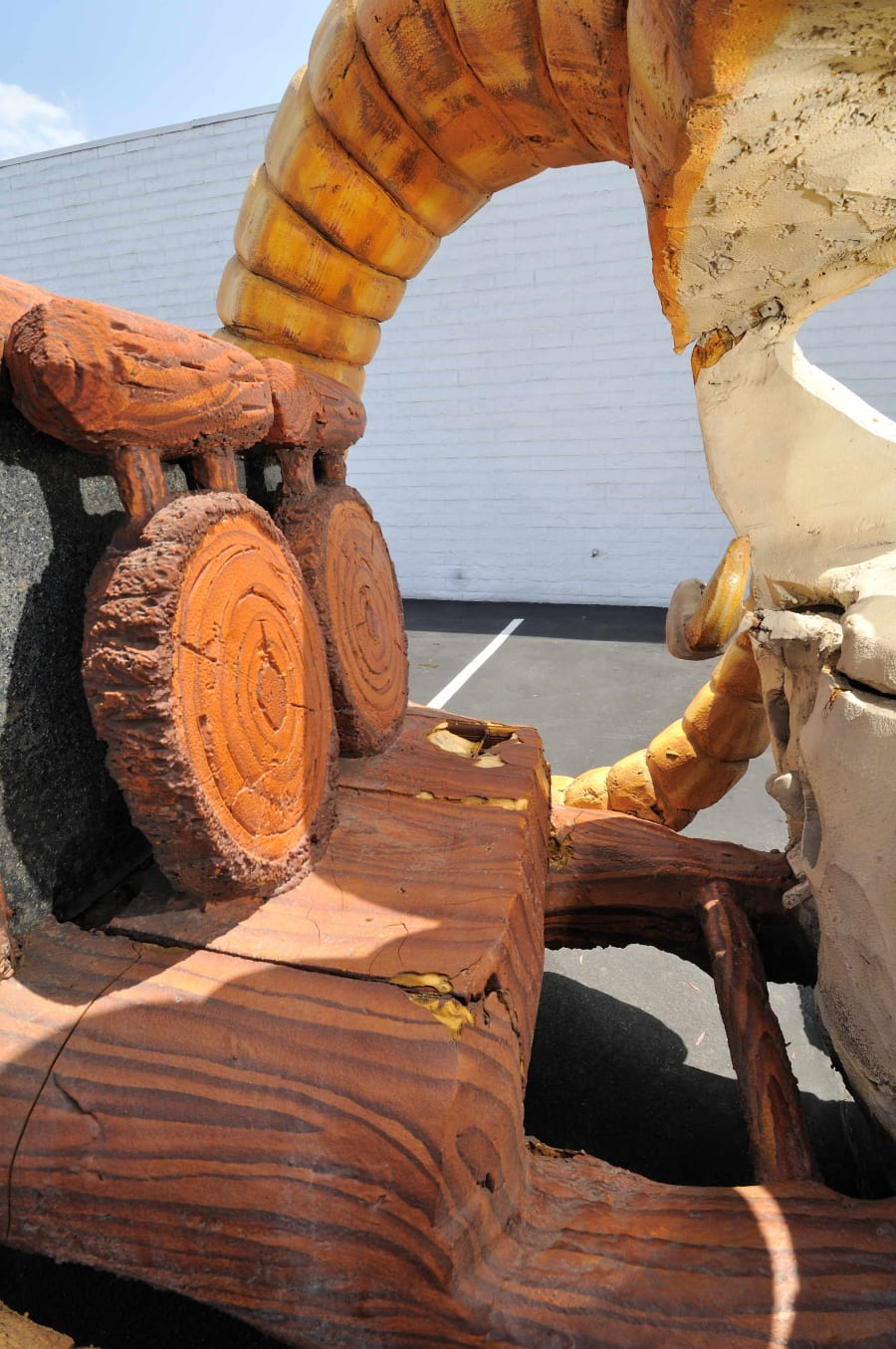 1994 The Flintstones Four Heel Drive Truck at Santa Monica 2013 as S275 ...