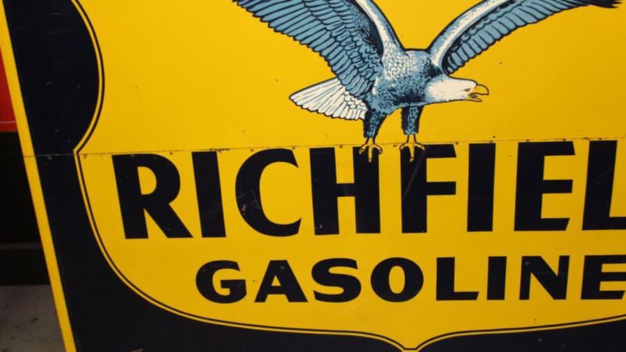 1950s Richfield Gas Station Sign SST 69x56 at Anaheim 2015 as K70 ...