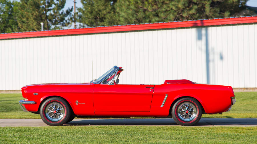 1965 Ford Mustang K-Code Convertible at Phoenix 2019 as S127 - Mecum ...