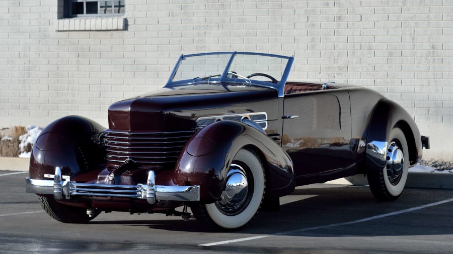 1936 Cord 810 Convertible Coupe at Glendale 2020 as S72 - Mecum Auctions