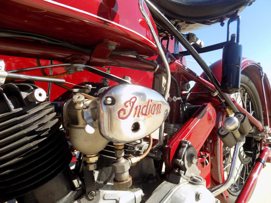 1923 Indian Chief With Princess Sidecar at Monterey 2017 as S58 - Mecum ...