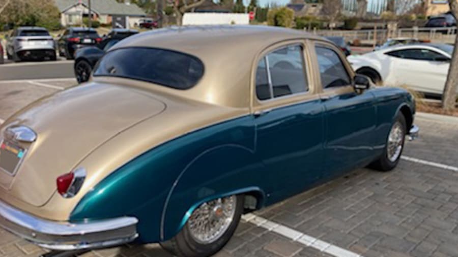 1956 Jaguar Mk1 Custom at Monterey 2022 as T190 - Mecum Auctions