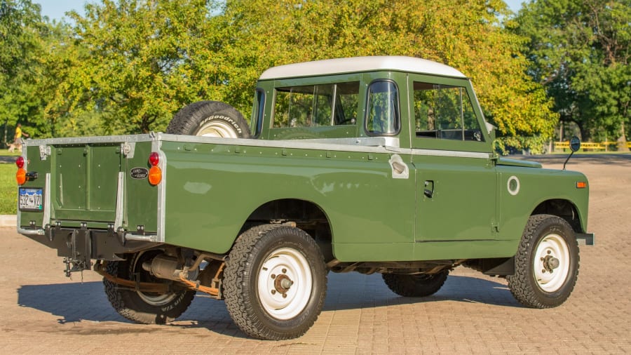 1966 Land Rover Series IIA 109 Pickup at Chicago 2014 as F91 - Mecum ...