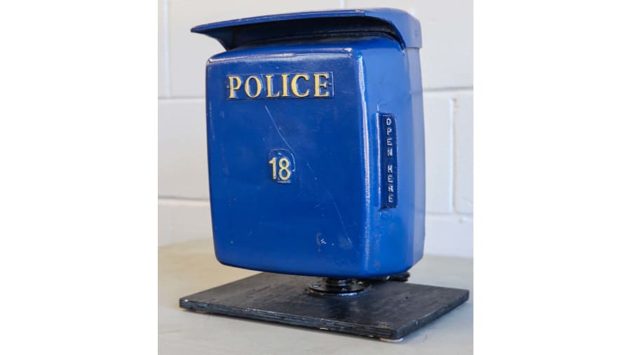 Chicago Police Call Box 9x12x14 at Chicago 2018 as Z226 - Mecum Auctions