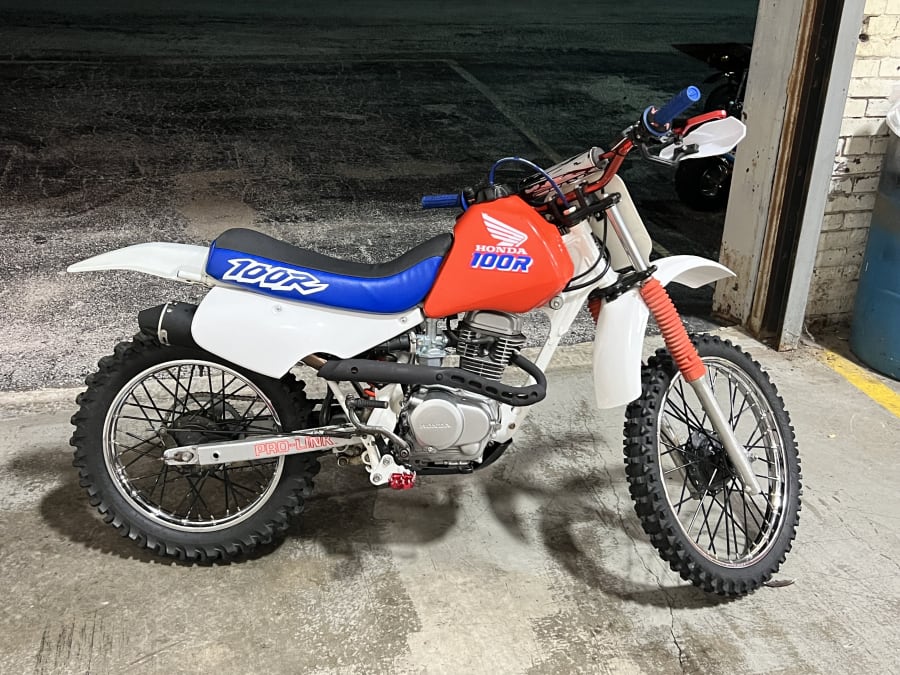 1990 Honda XR100 at Dallas 2022 as S1.4 - Mecum Auctions