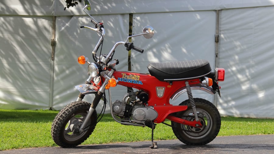 1976 Honda Trail 70 at Elmer's Auto & Toy Museum Collection 2022 as ...