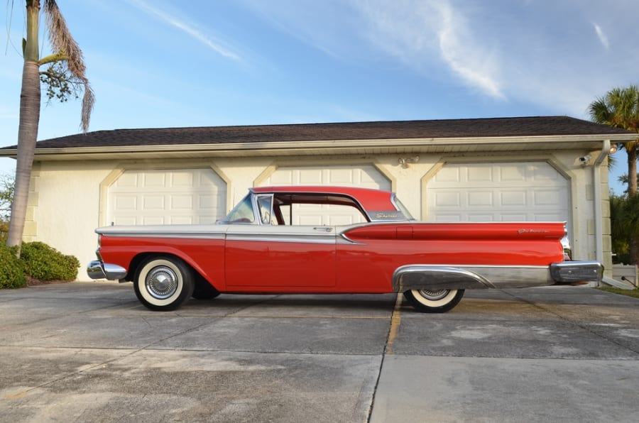 1959 Ford Skyliner Retractable Hardtop at Kissimmee 2012 as U109 ...