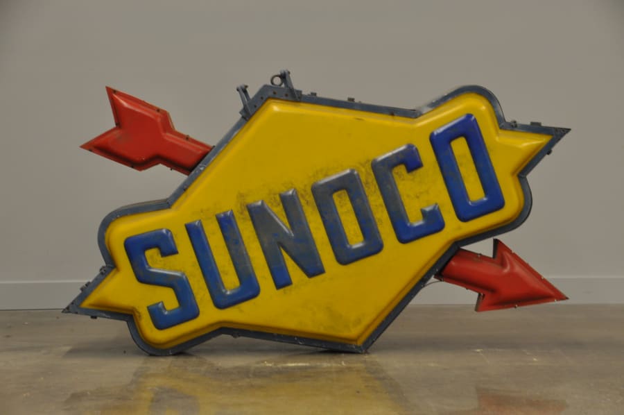 SUNOCO Lighted Sign 84x48x14 at Kissimmee 2015 as M175 - Mecum Auctions