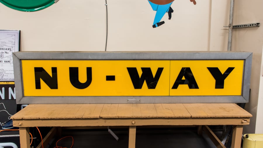 Nu-Way Lighted Sign 108x24 at Kissimmee 2018 as Z97 - Mecum Auctions