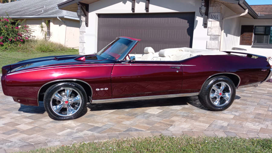 1969 Pontiac GTO Custom Convertible at Kissimmee 2022 as T132 - Mecum ...