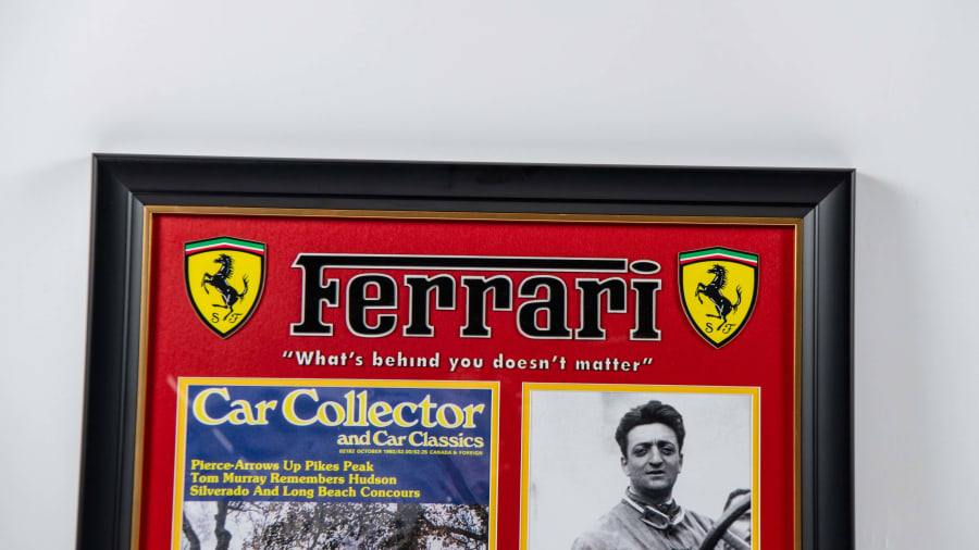 Ferrari Autographed Framed Memorabilia at Kissimmee 2022 as M454 ...