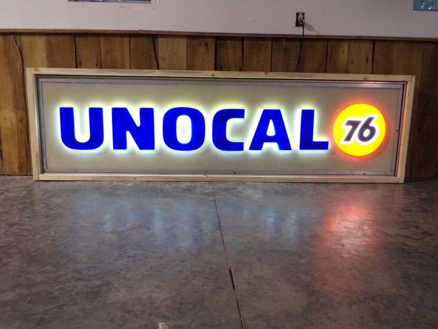 Unocal 76 SSL 98x26x4 at Kissimmee Road Art 2019 as N254 - Mecum Auctions