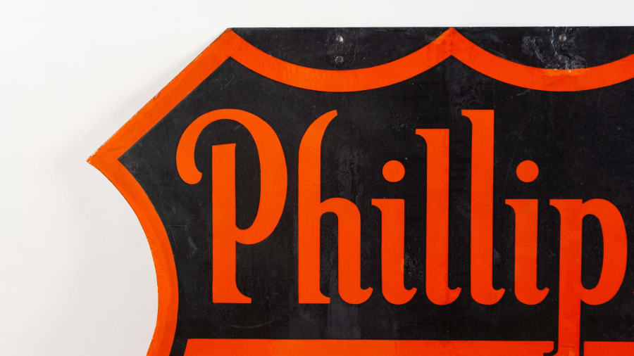 Phillips 66 Dsp Shield 47x48 At Kissimmee Road Art 2019 As P365 Mecum