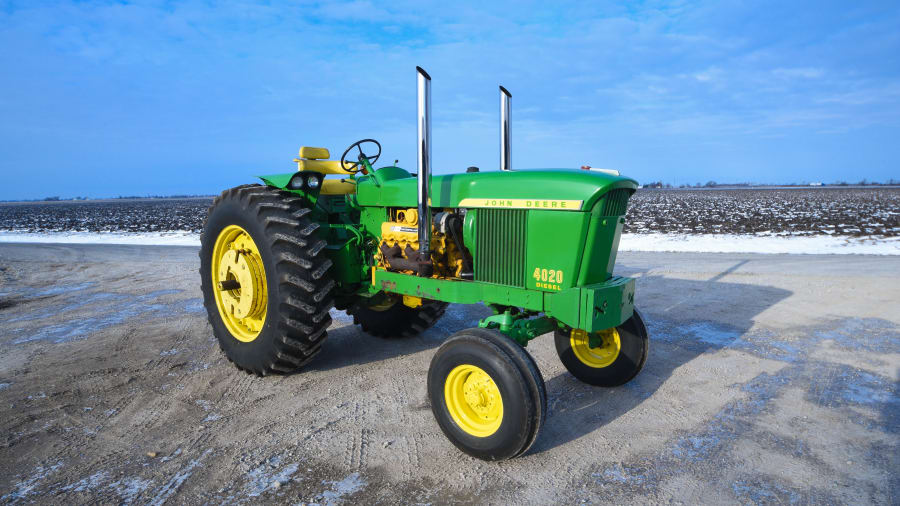 1968 John Deere 4020 M And W Re-Power at Davenport 2020 as S2 - Mecum ...