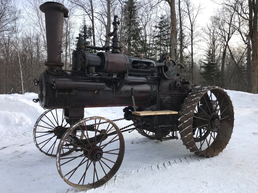1898 Case 12HP Compound Traction Engine at Gone Farmin' Spring Classic ...