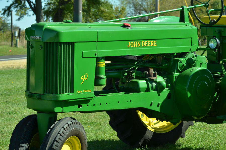 1956 John Deere 50 at Gone Farmin' Iowa 2013 as S7 - Mecum Auctions
