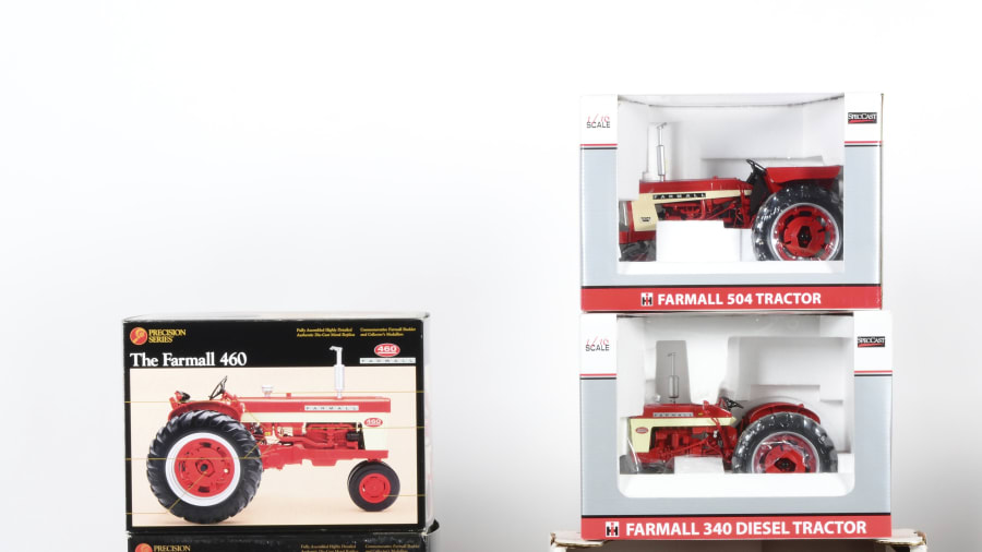 Lot Of 10 Case IH Scale Models New In Box at Gone Farmin' Iowa Premier ...