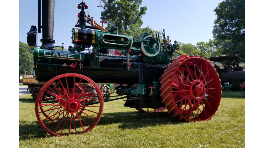 1902 Case 9-Horse Traction Engine at Gone Farmin' Iowa Premier 2018 as ...