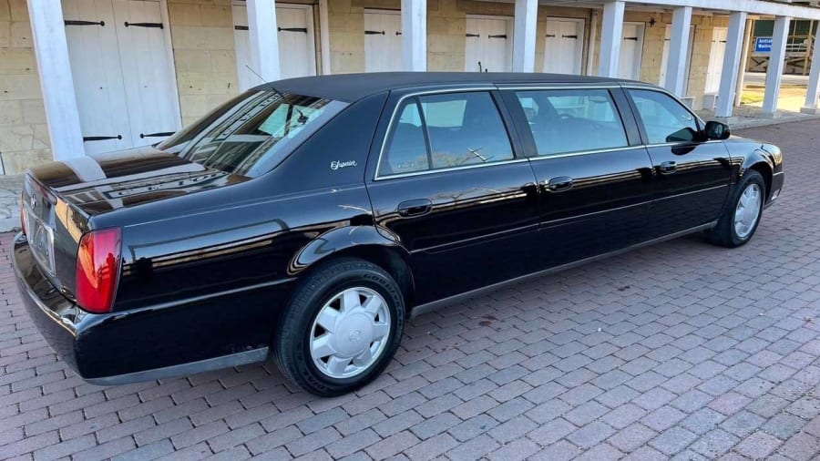 2003 Cadillac Deville Limousine at Houston 2021 as T43 - Mecum Auctions