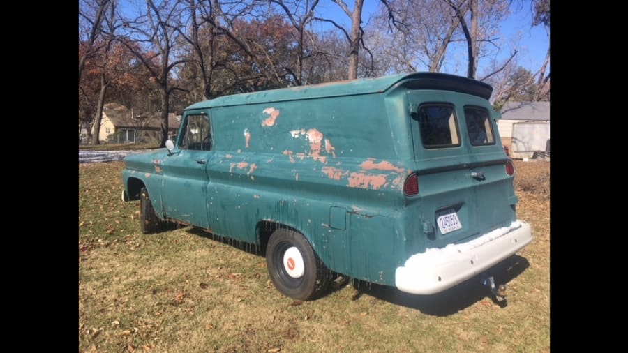 1965 Chevrolet Panel Truck at Kansas City December 2018 as T126 - Mecum ...