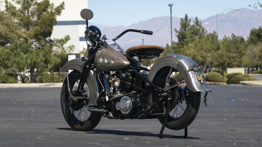 1940 Harley-Davidson UH at Las Vegas Motorcycles June 2017 as F180 ...