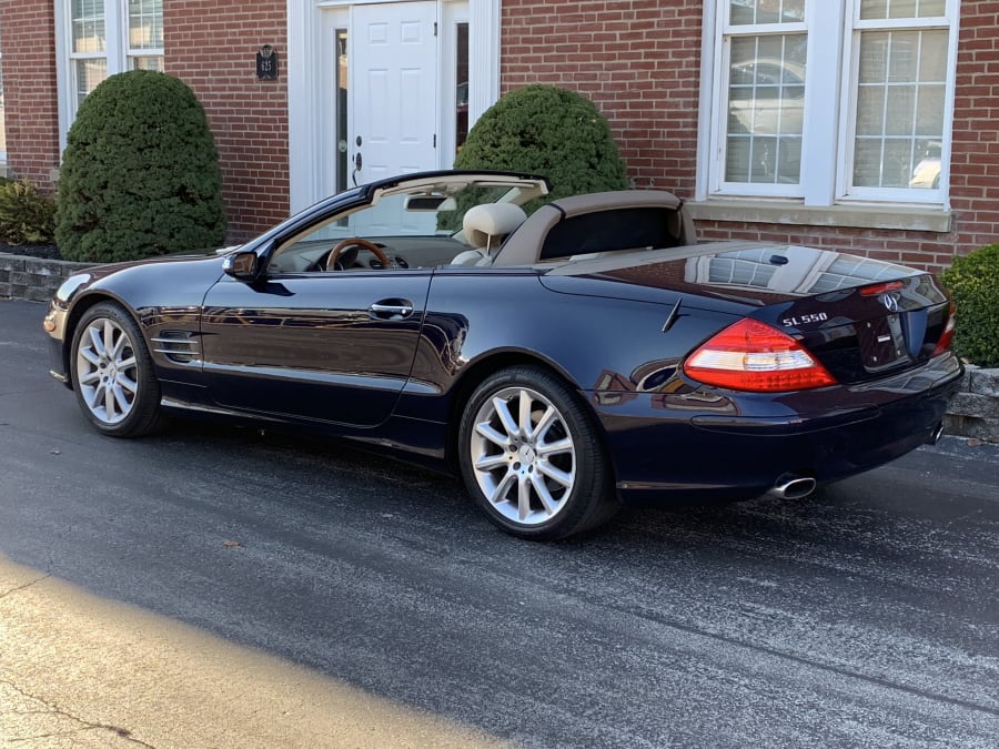 2007 Mercedes-Benz SL550 Convertible at Las Vegas 2018 as T89.1 - Mecum ...
