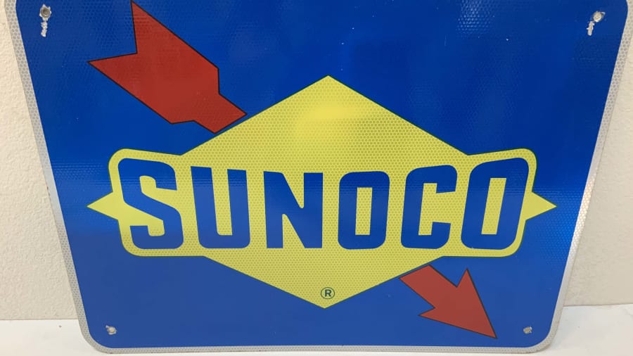 SUNOCO Reflective Tin Sign, Single-Sided 24x18 at Las Vegas 2019 as J55 ...