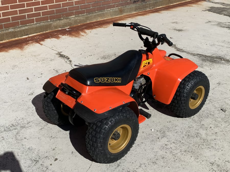 1985 Suzuki LT50 at Las Vegas 2021 as S8 - Mecum Auctions