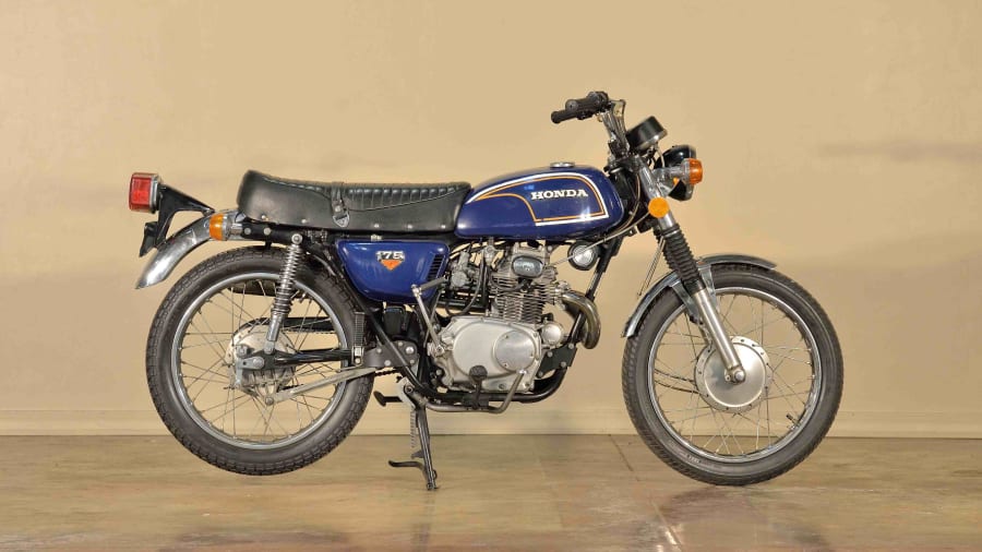 1972 Honda CL175 at Las Vegas Motorcycles 2018 as G51 - Mecum Auctions