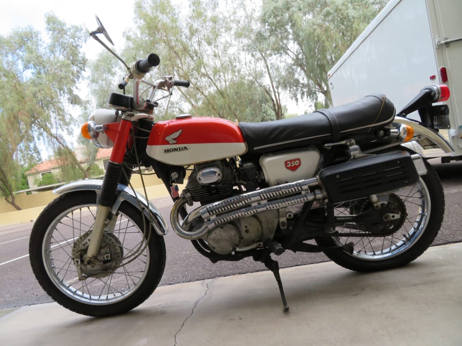 1969 Honda CB 350 at Las Vegas Motorcycles 2018 as W96 - Mecum Auctions