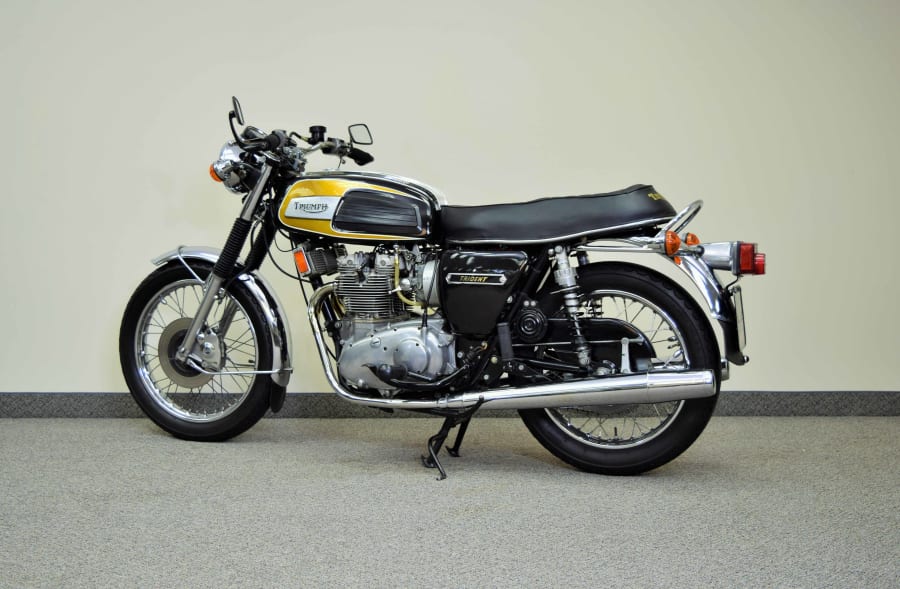 1974 Triumph T150V at Las Vegas Motorcycles 2019 as W104 - Mecum Auctions