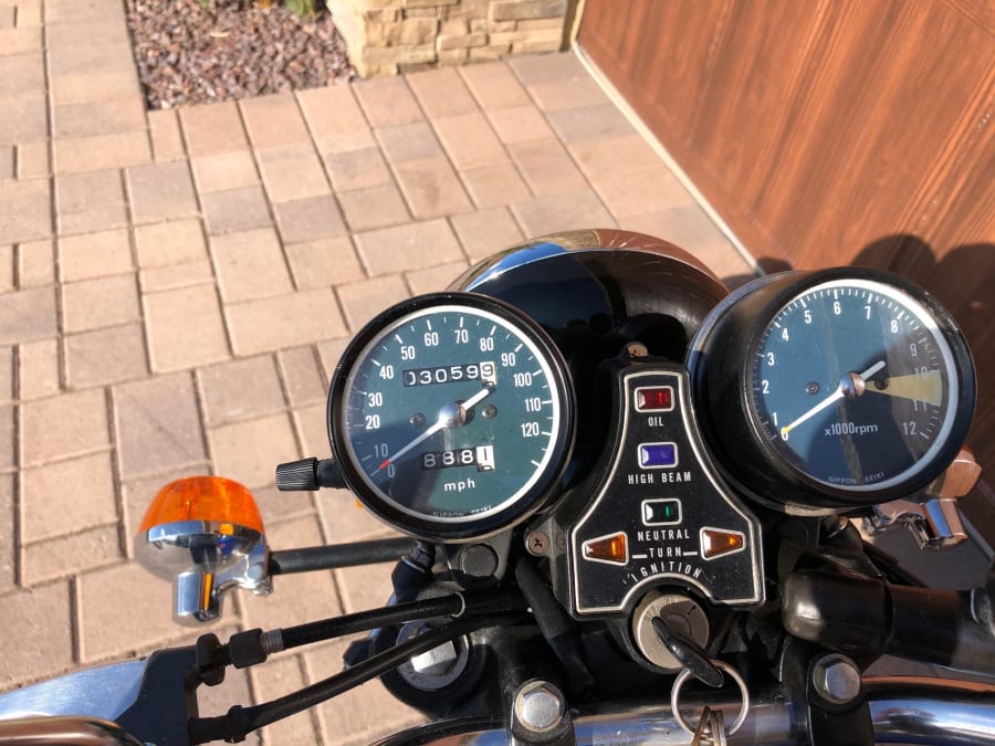 1976 Honda CB400F at Las Vegas Motorcycles 2020 as T319 - Mecum Auctions