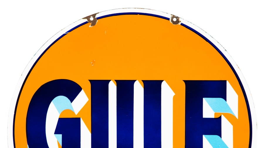 Gulf Sign DSP 30 Inches at The Road Art Collection 2016 as F370 - Mecum ...