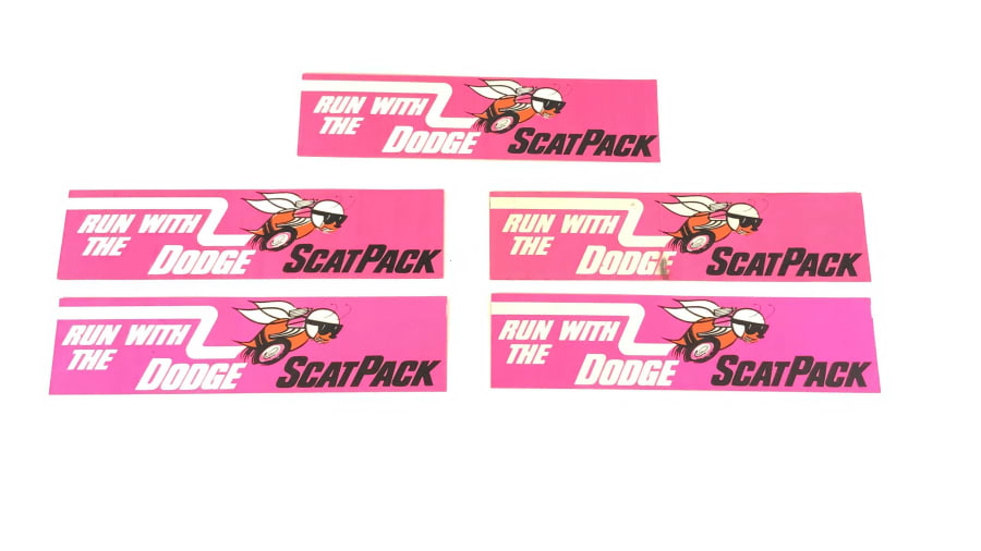 Dodge Scat Pack Decals And Stickers at Harrisburg Road Art 2019 as K316 ...