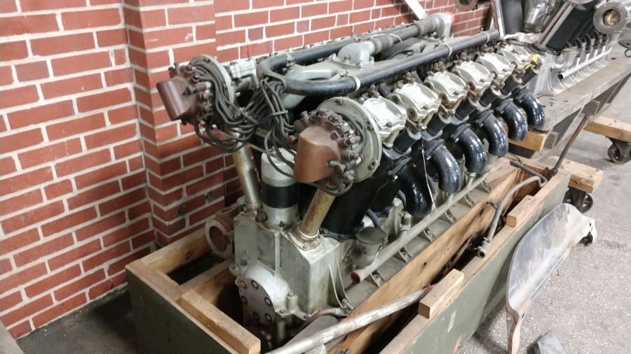 Liberty V12 L-12 Aircraft/marine Engine at Indy Road Art 2018 as J54 ...