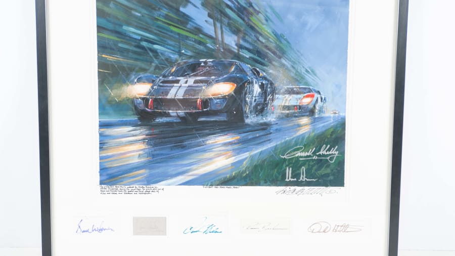 Nicholas Watts, Le Mans 1966, Ford, Ford, Ford, Original Painting at ...