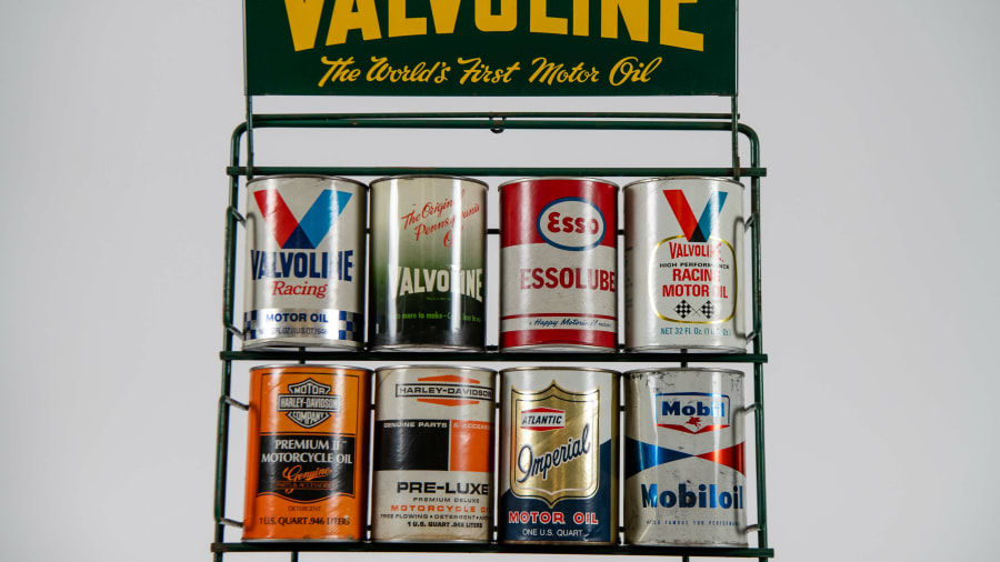 Valvoline Motor Oil Display with Cans at Indy Road Art 2022 as B157 ...